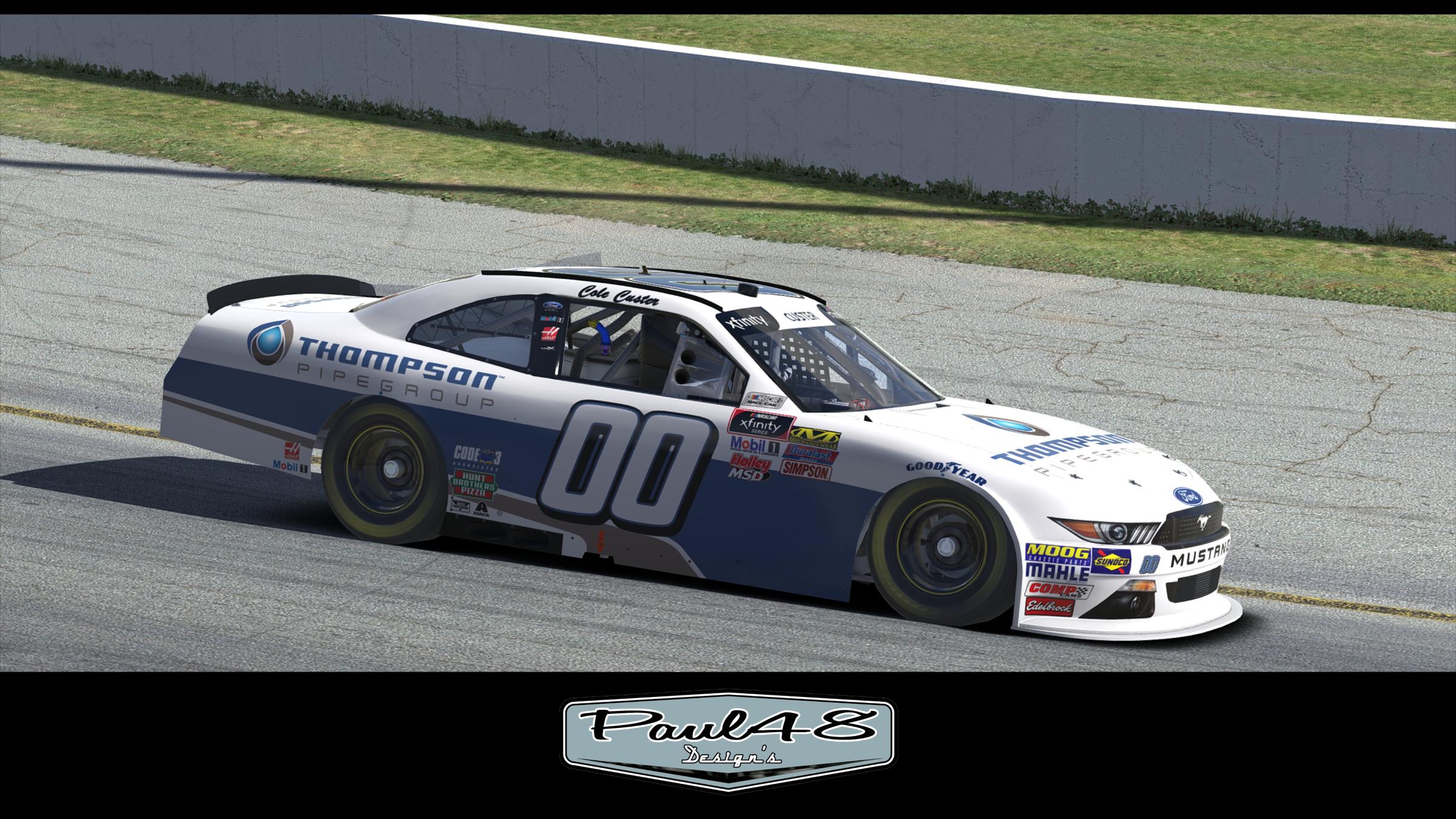 2018 Cole Custer Thompson Pipe Group by Thomas Sink - Trading Paints