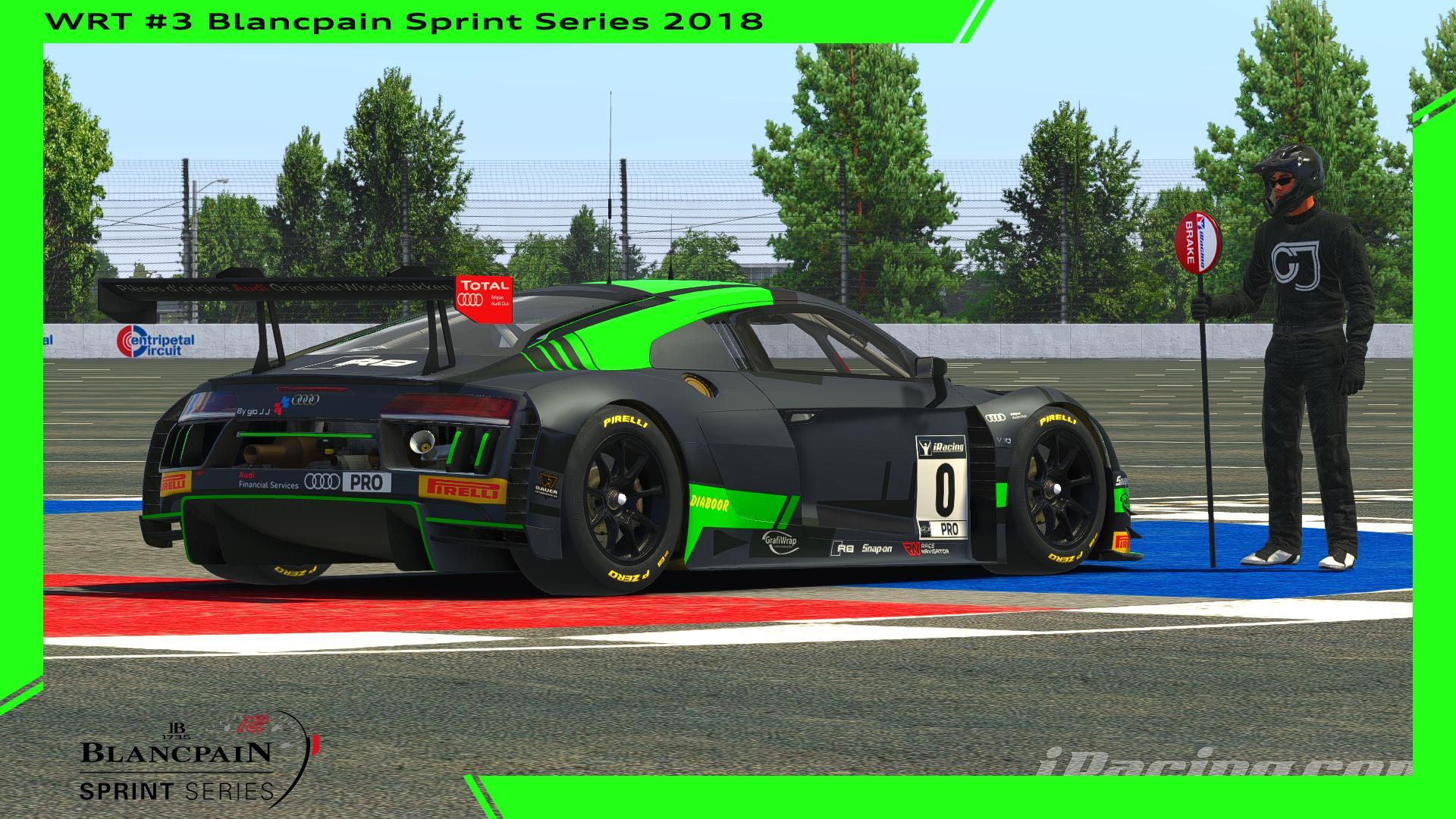 WRT #3 Blancpain Sprint Series 2018 by Gio J J. - Trading Paints