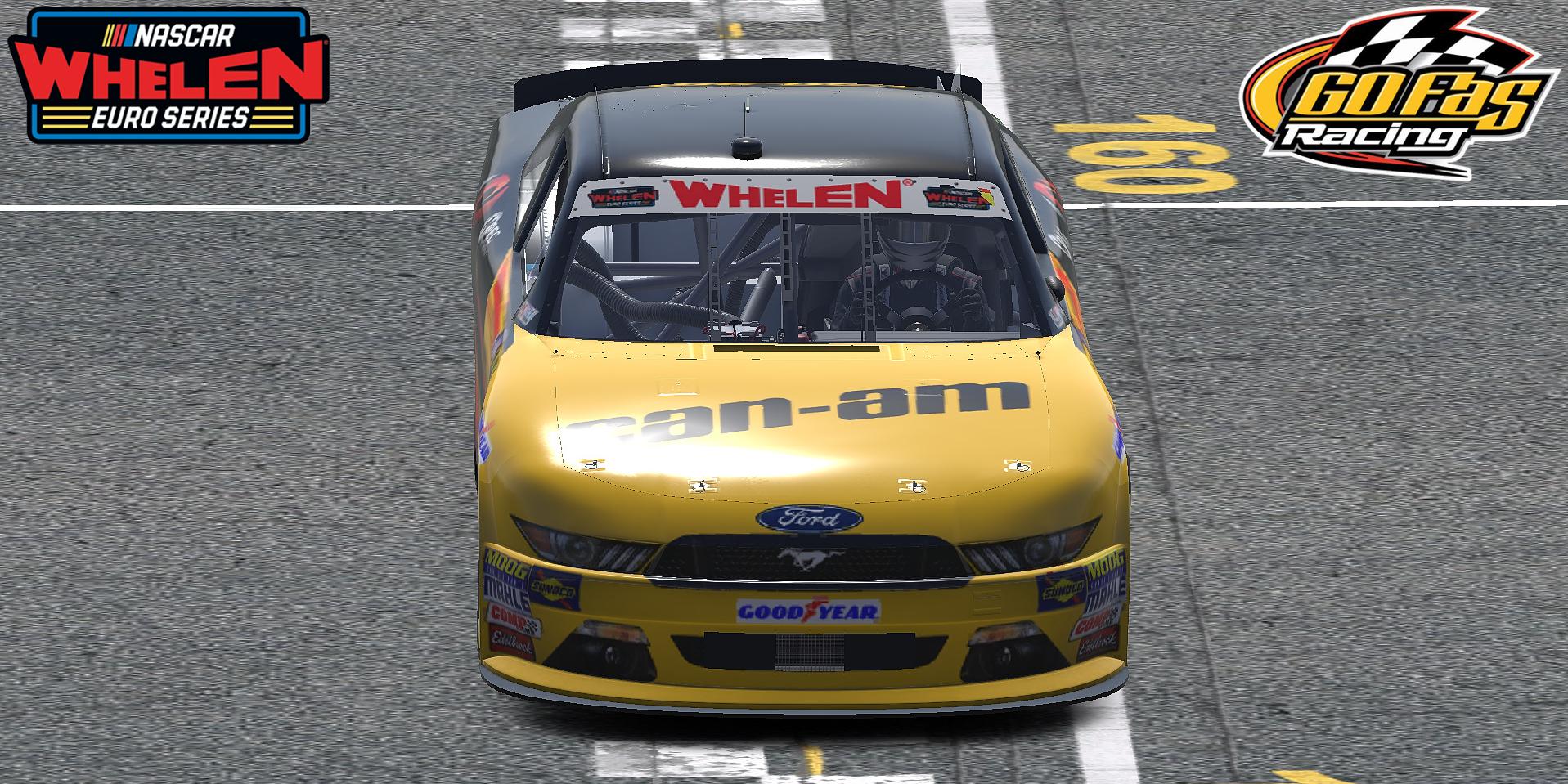 Go FAS Racing 2018 NASCAR Euro Series Mustang by Vic Bloom - Trading Paints