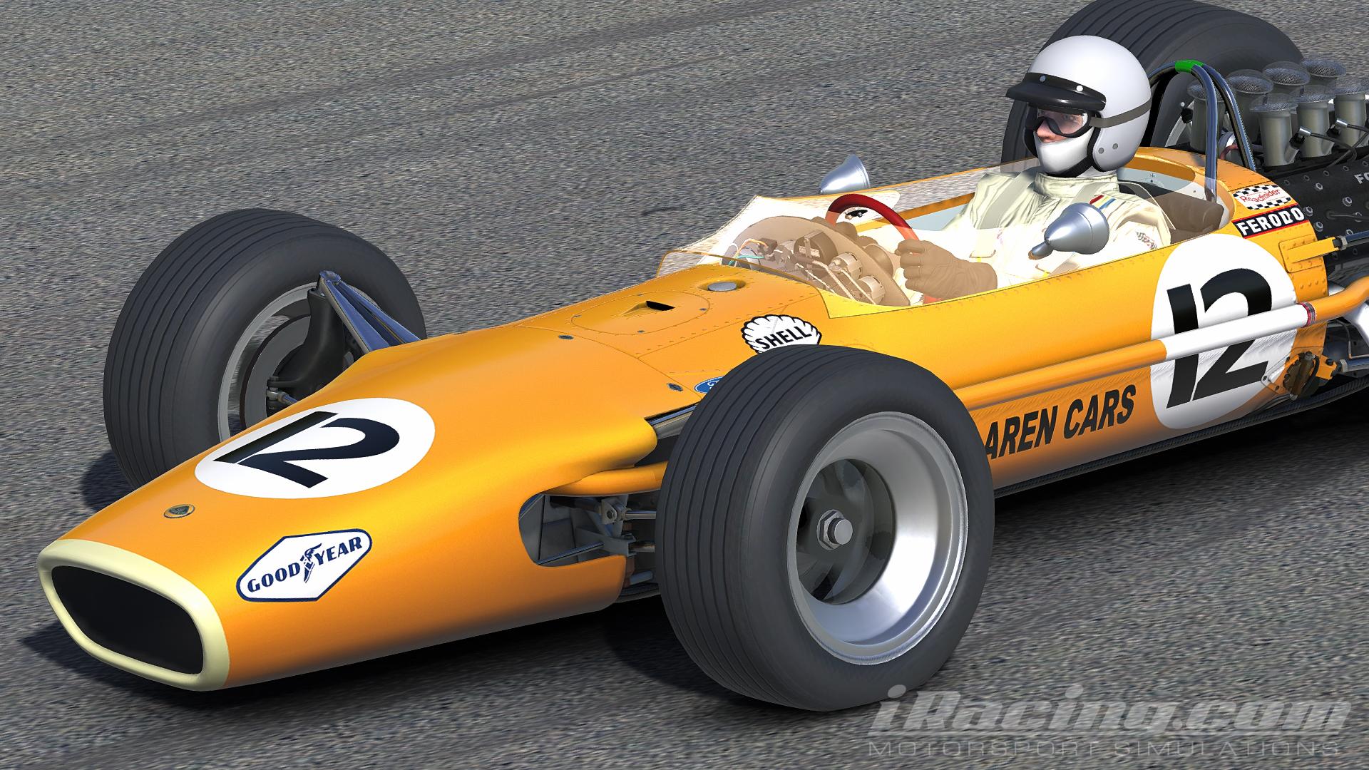 1968 Monaco GP McLaren M7A inspired Lotus 49 by Simon J Shaw - Trading ...