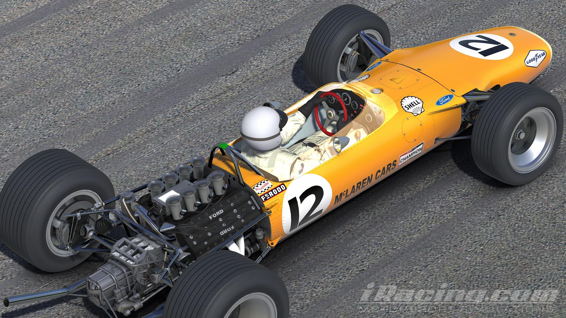 1968 Monaco GP McLaren M7A inspired Lotus 49 by Simon J Shaw - Trading ...