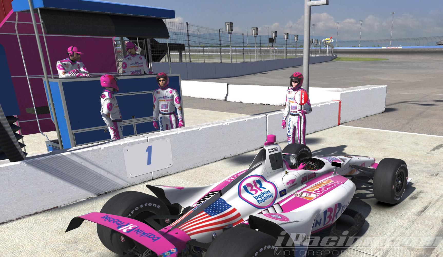 Driver Suit Baskin Robbins Jay Davis by Ben Wallace - Trading Paints