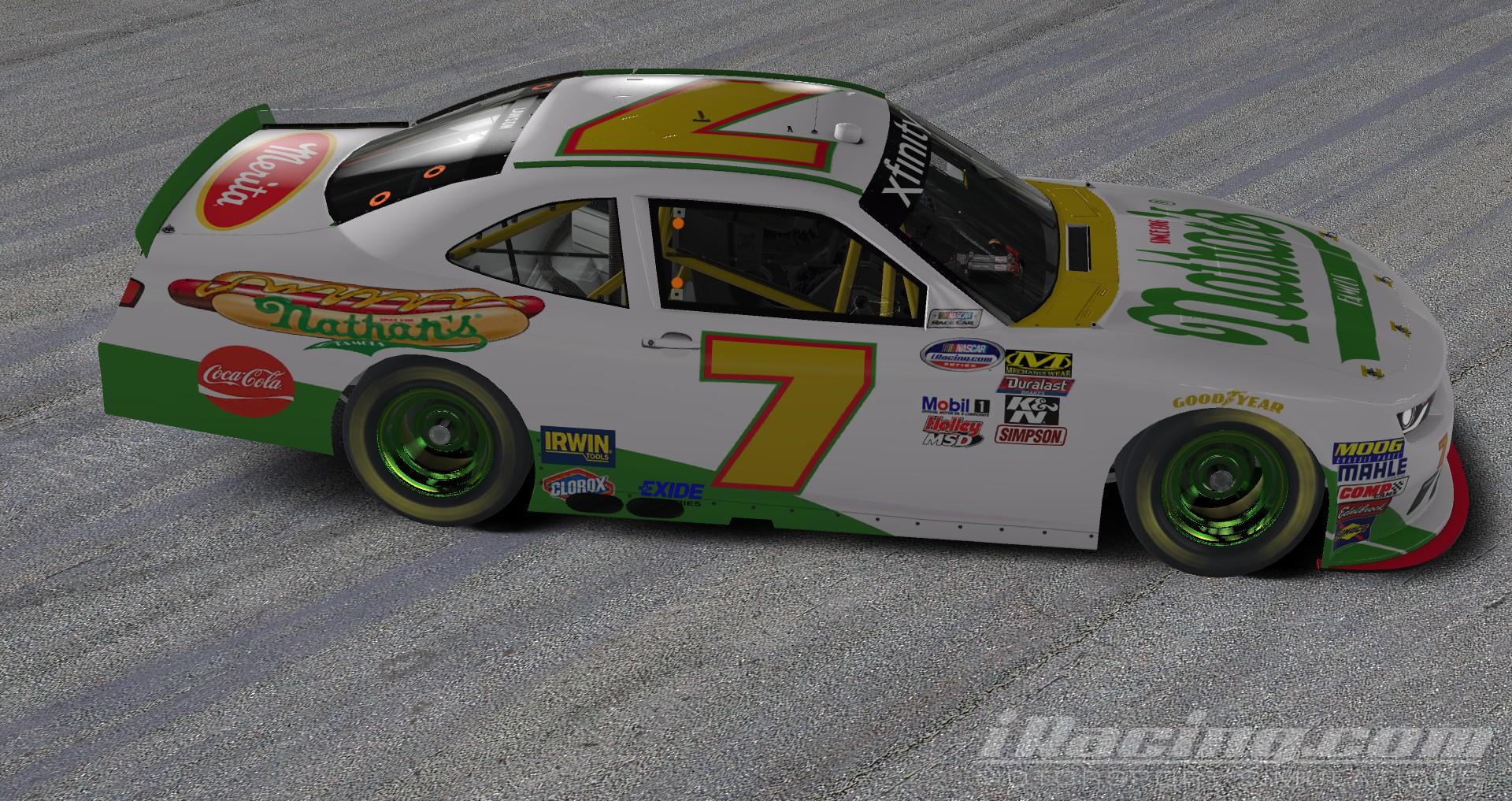 Nathans Famous Hot Dogs Nascar Xfinity Chevrolet Camaro by Ronald ...