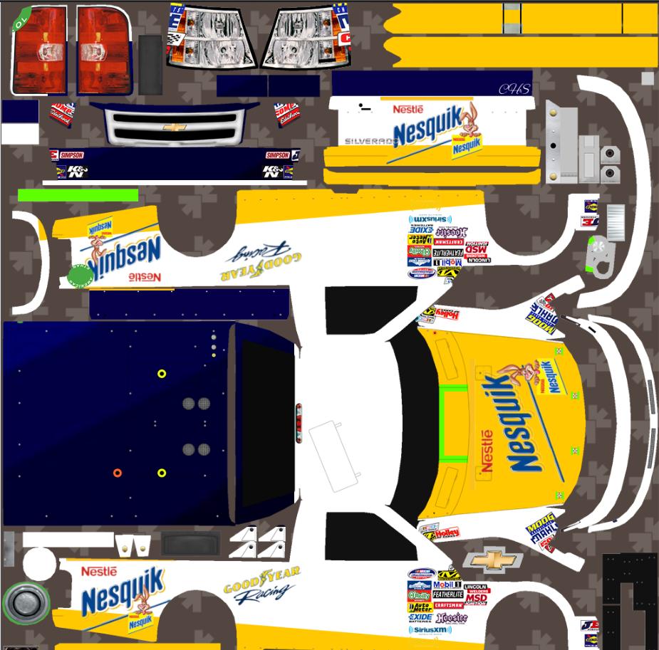 2013 Silverado NesQuick by Bud C S. - Trading Paints