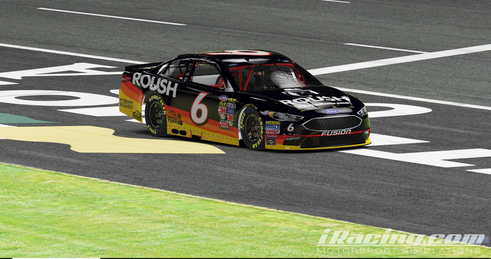 Matt Kenseth Mark Martin Tribute Car by Trent Williams - Trading Paints