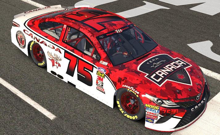 Toyota Camry Gen 6 Team Canada by Jeremy Morrison - Trading Paints