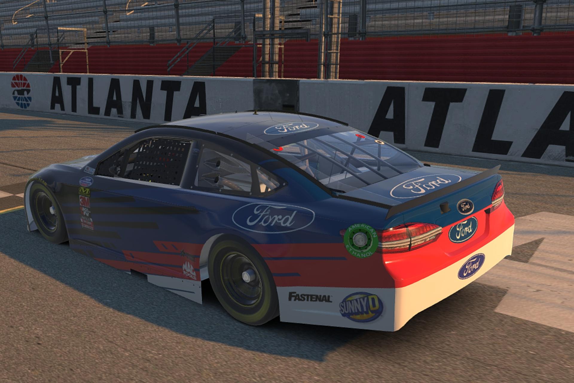 Ricky Stenhouse Jr Atlanta 2018 by George Tolsma - Trading Paints