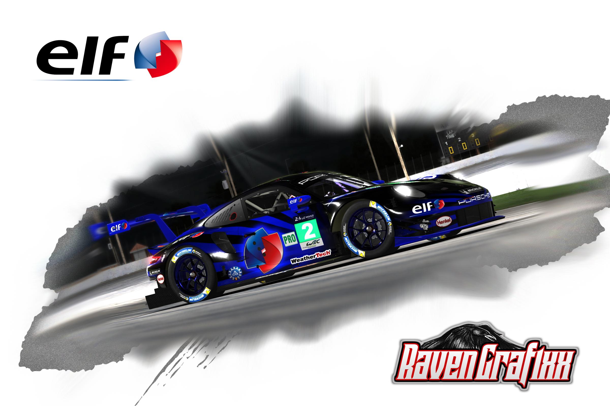 Elf Porsche 911 RSR by Doyle Lowrance - Trading Paints