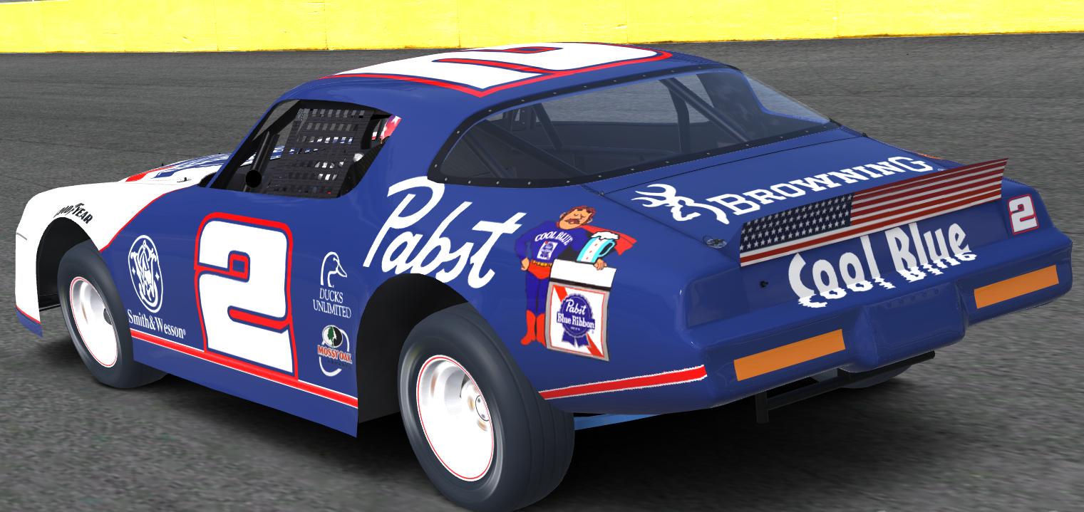 Cool Blue - Pabst Blue Ribbon by Kermit Henne - Trading Paints