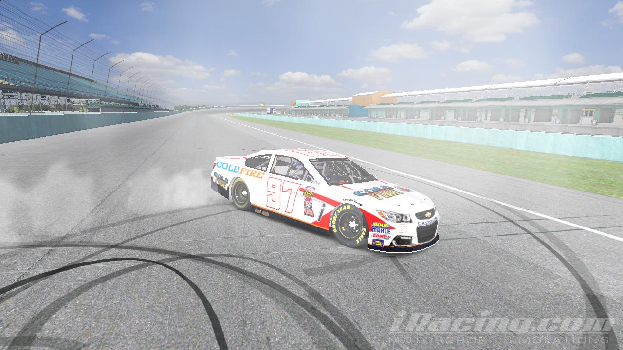 Cold Fire Cup Car by Jackson Steiner - Trading Paints