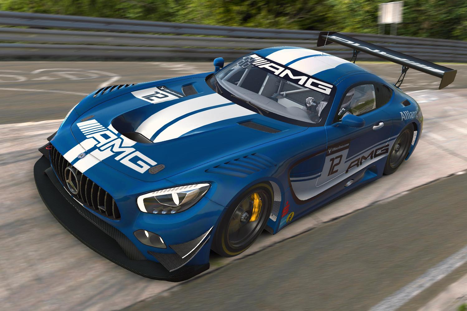 Mercedes AMG GT3 - Westfalen Stripes by Frederik Sicking - Trading Paints