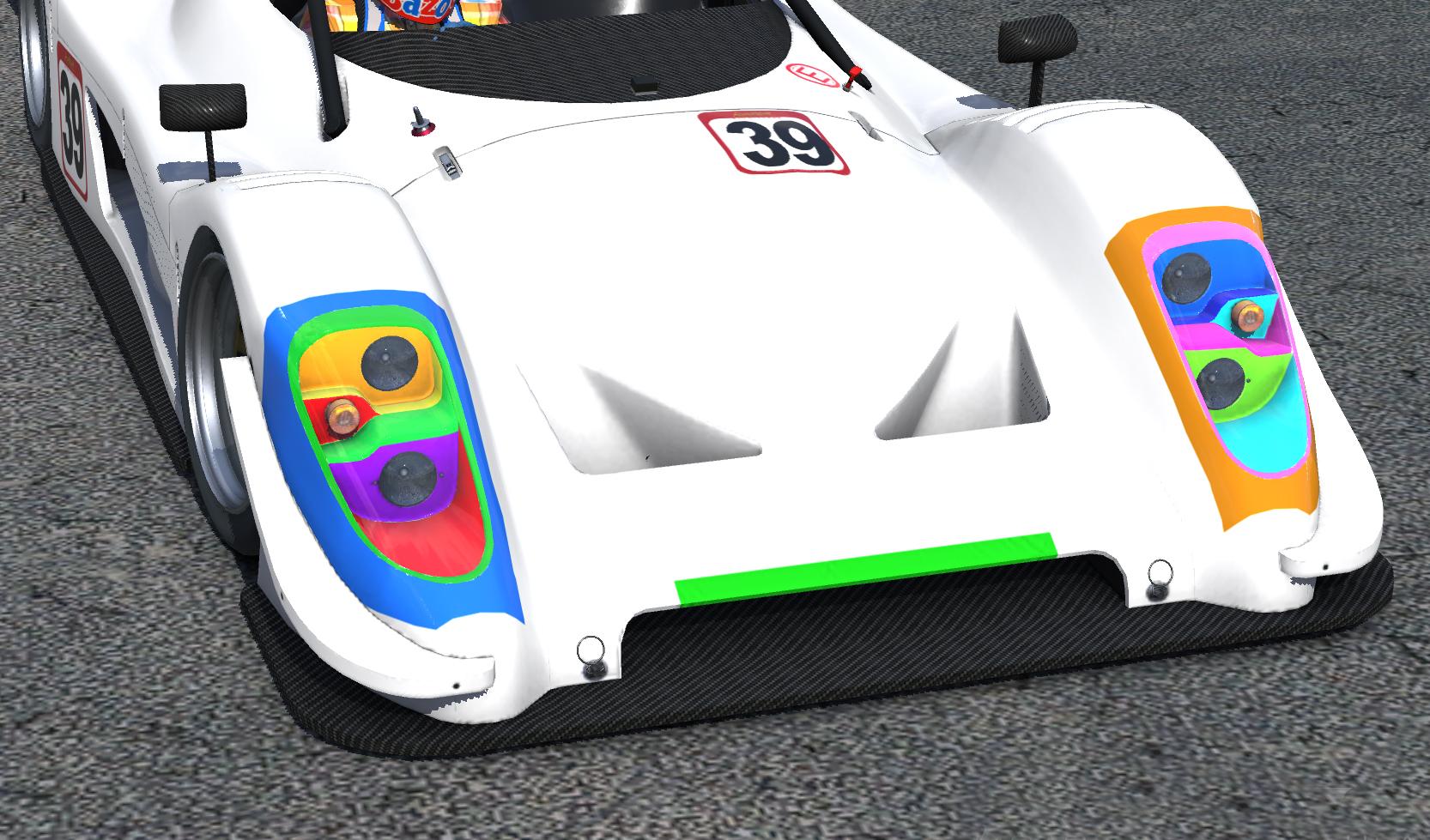 Radical Headlight Bucket by Clyde Coman - Trading Paints