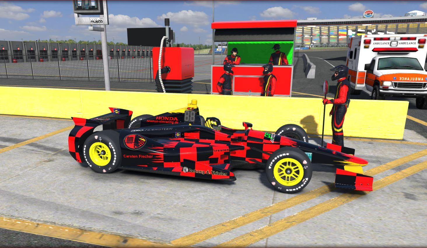 Newman-Simracing Indycar Dallara DW12 by Kai J. B. - Trading Paints