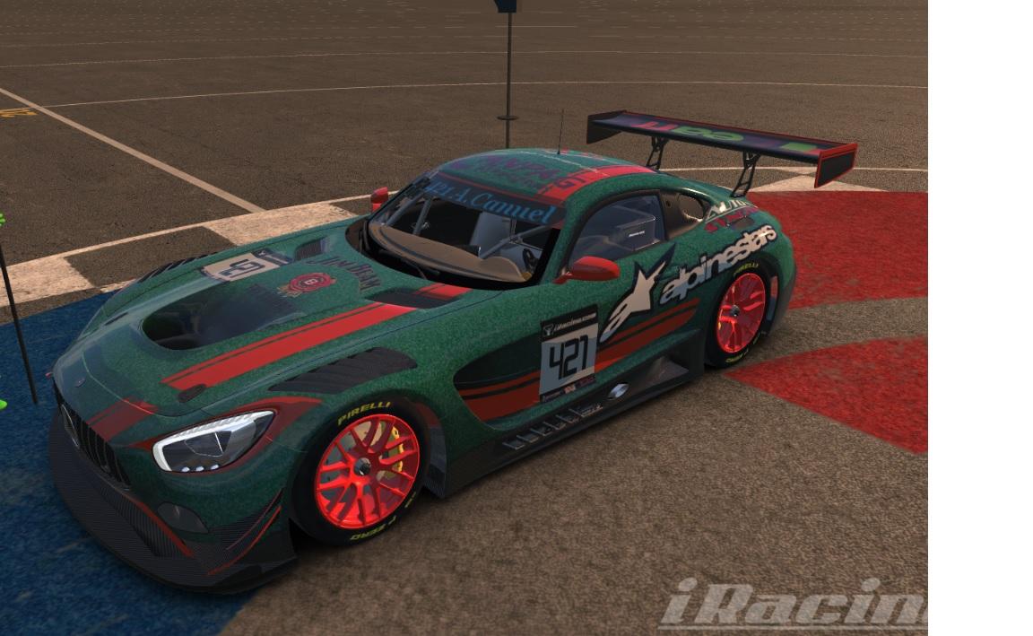 Mercedes AMG GT3 J by Alexandre Canuel - Trading Paints