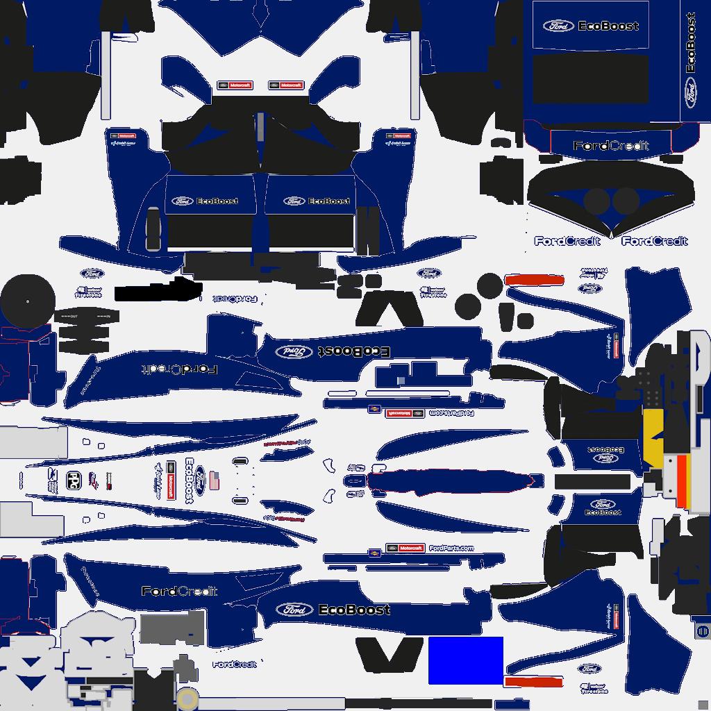 Ford Blue by Justin Elmore - Trading Paints