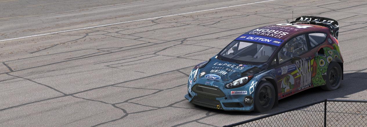 Ford Fiesta ST WRC Empress Livery by Phil Dutton - Trading Paints