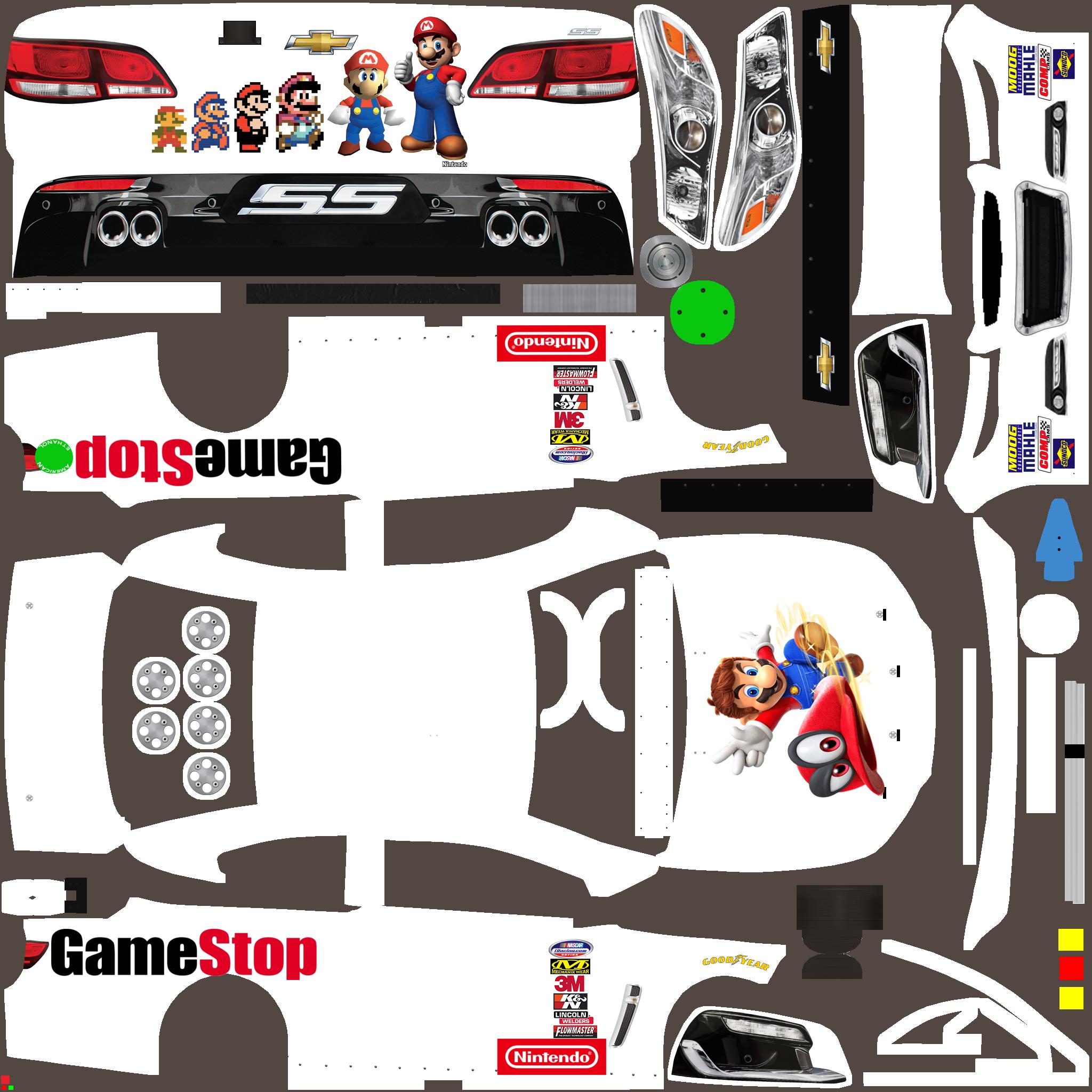 Gamestop Mario by John Sudderth - Trading Paints