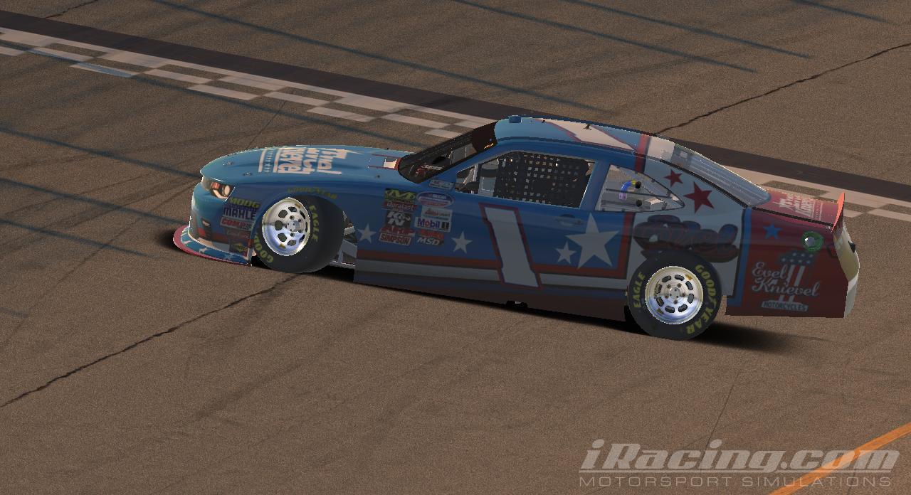 Evel Knievel Camaro BLUE by John Hedrick - Trading Paints