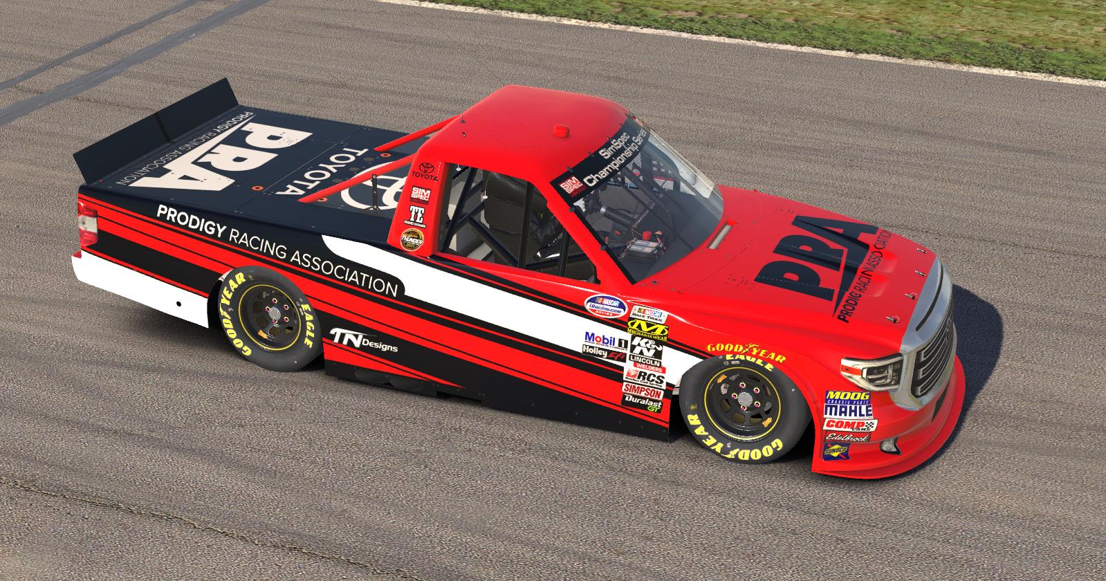 PRA Team Tundra Red by Brandon Parsons - Trading Paints