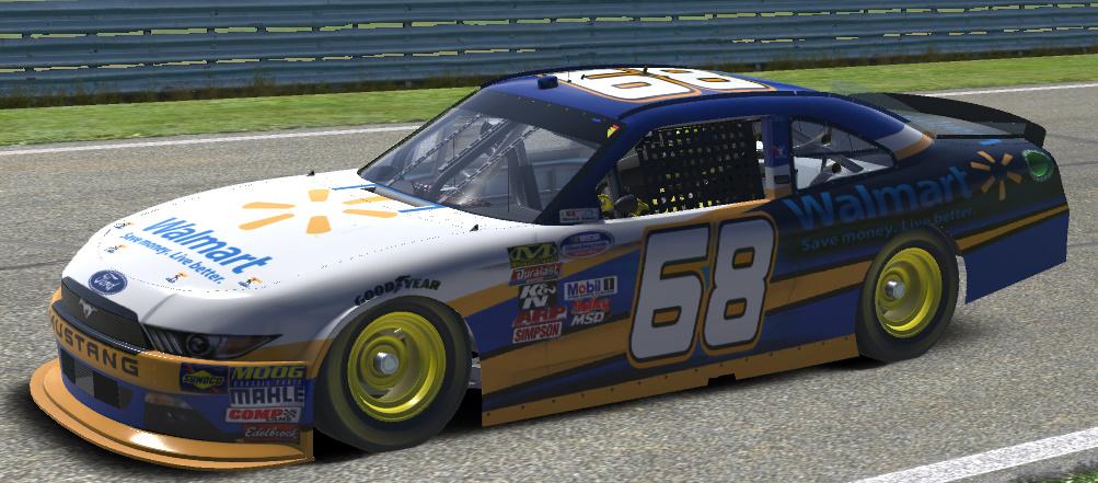 Walmart Blue Xfinity Car by Andrew Nichols2 - Trading Paints