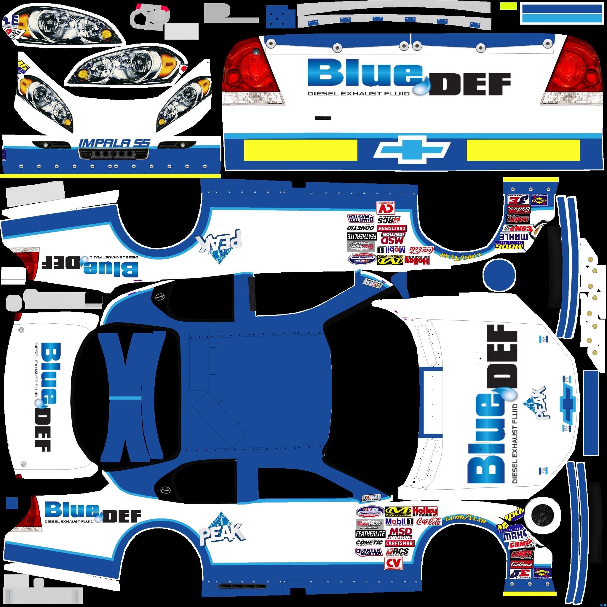 Blue DEF K&N by JW Salyers - Trading Paints