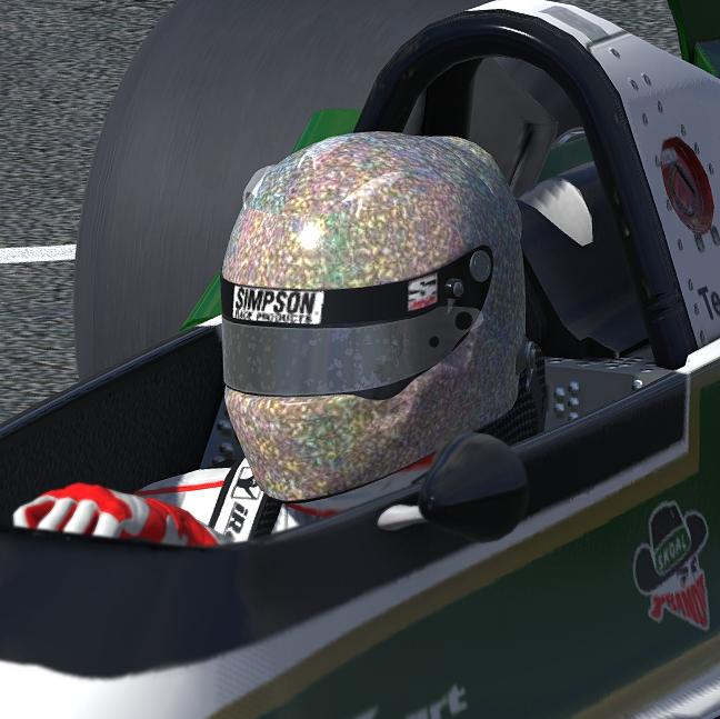 Hologram glitter helmet simpson plain by Matthew S. - Trading Paints
