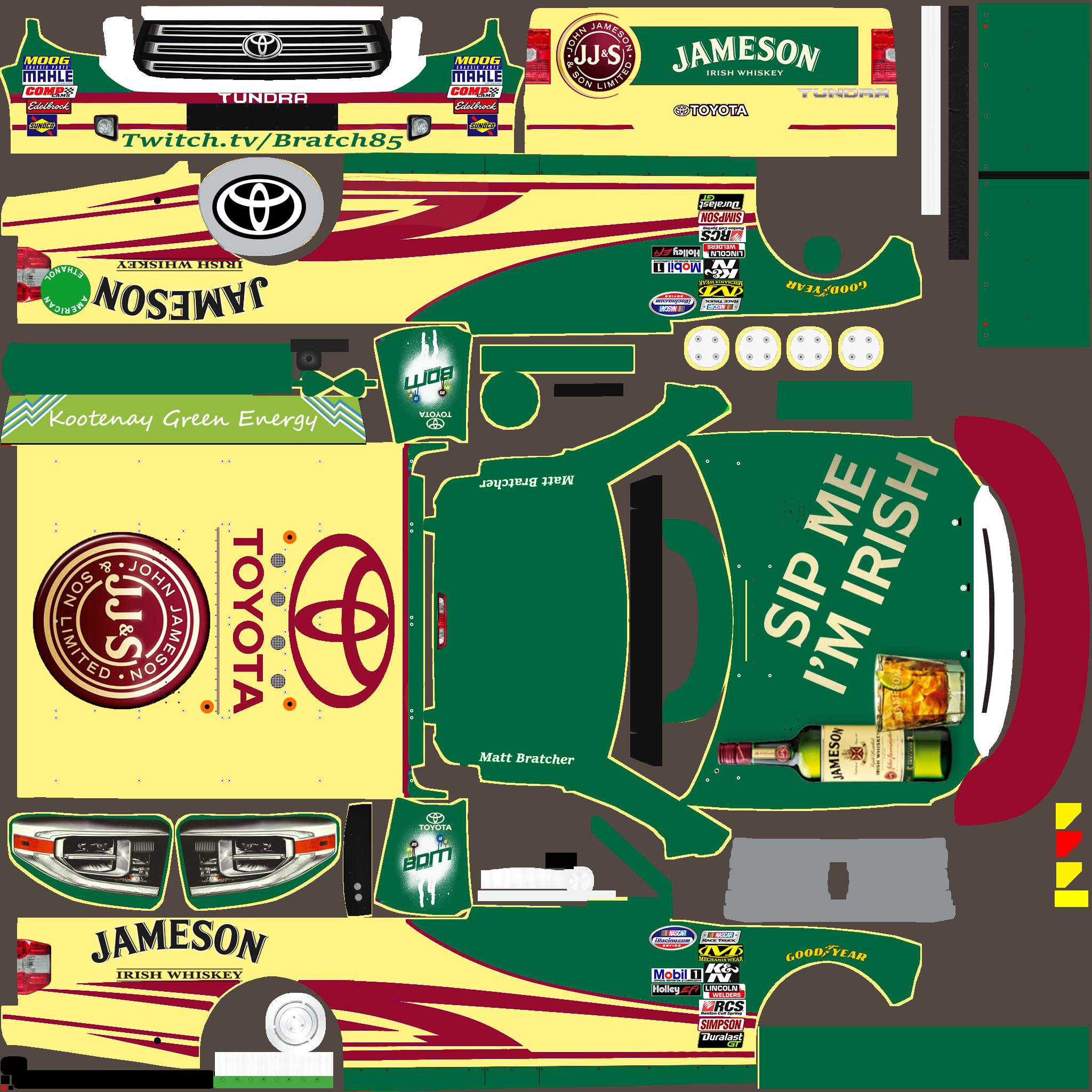 Jameson D4SP by Matt Bratcher - Trading Paints