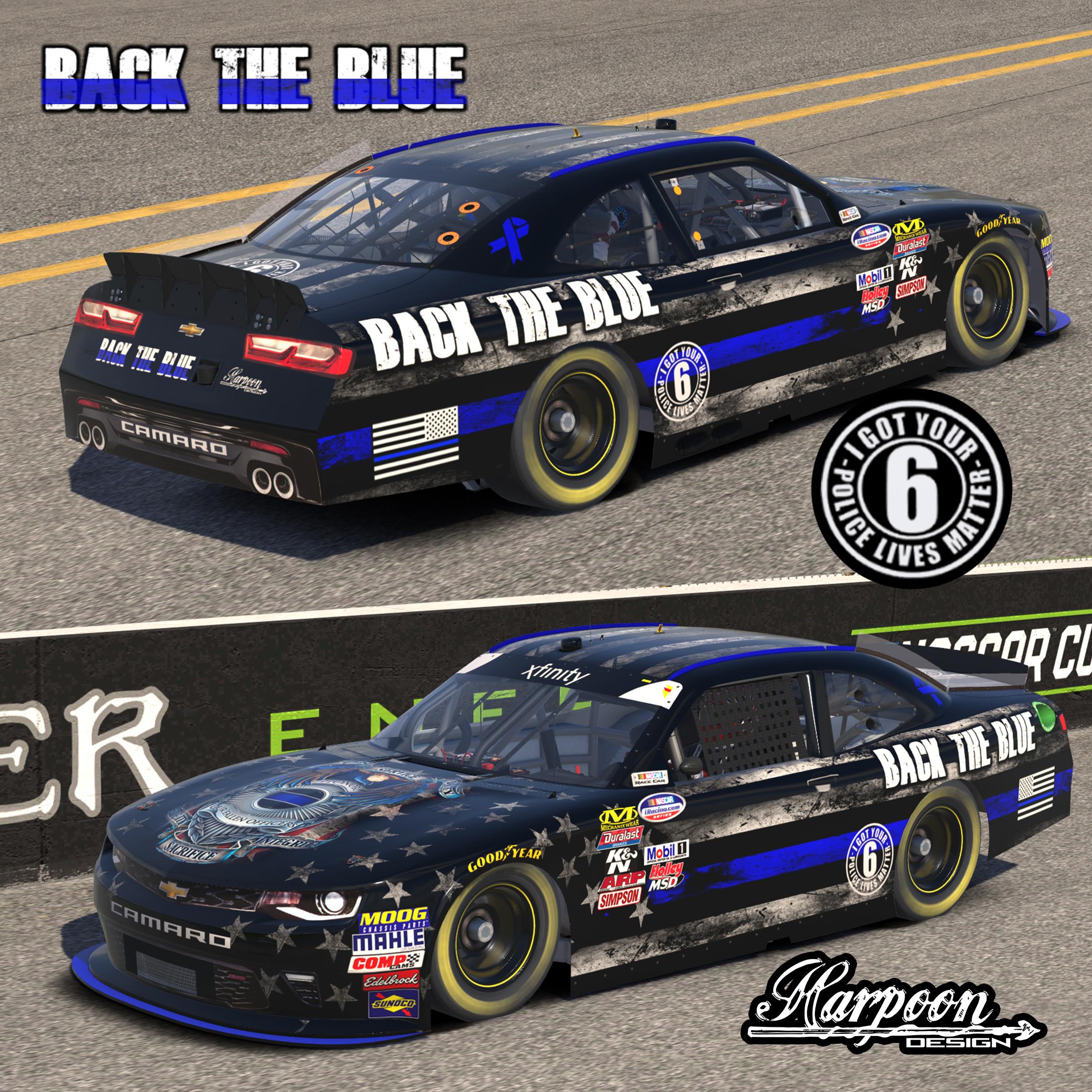 Chevrolet Camaro Class Back the Blue by Brantley Roden - Trading Paints