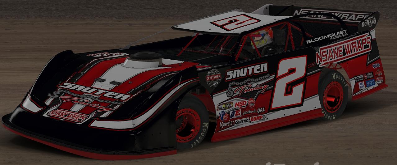 2018 Nsane Wraps WoO Late Model House Car by Jay Adair - Trading Paints