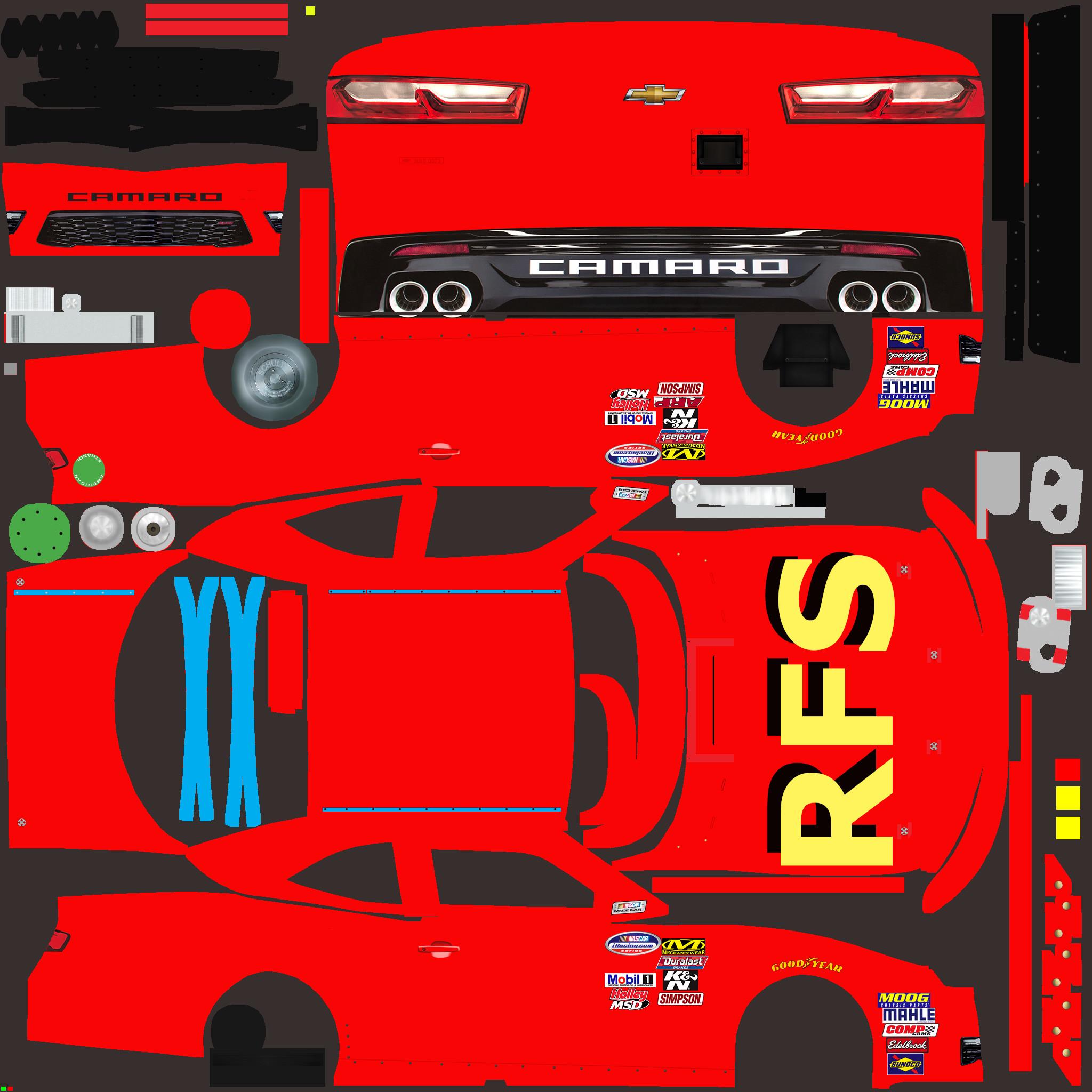 Chevrolet Camaro rfs Class B by Rhett Standingwater - Trading Paints