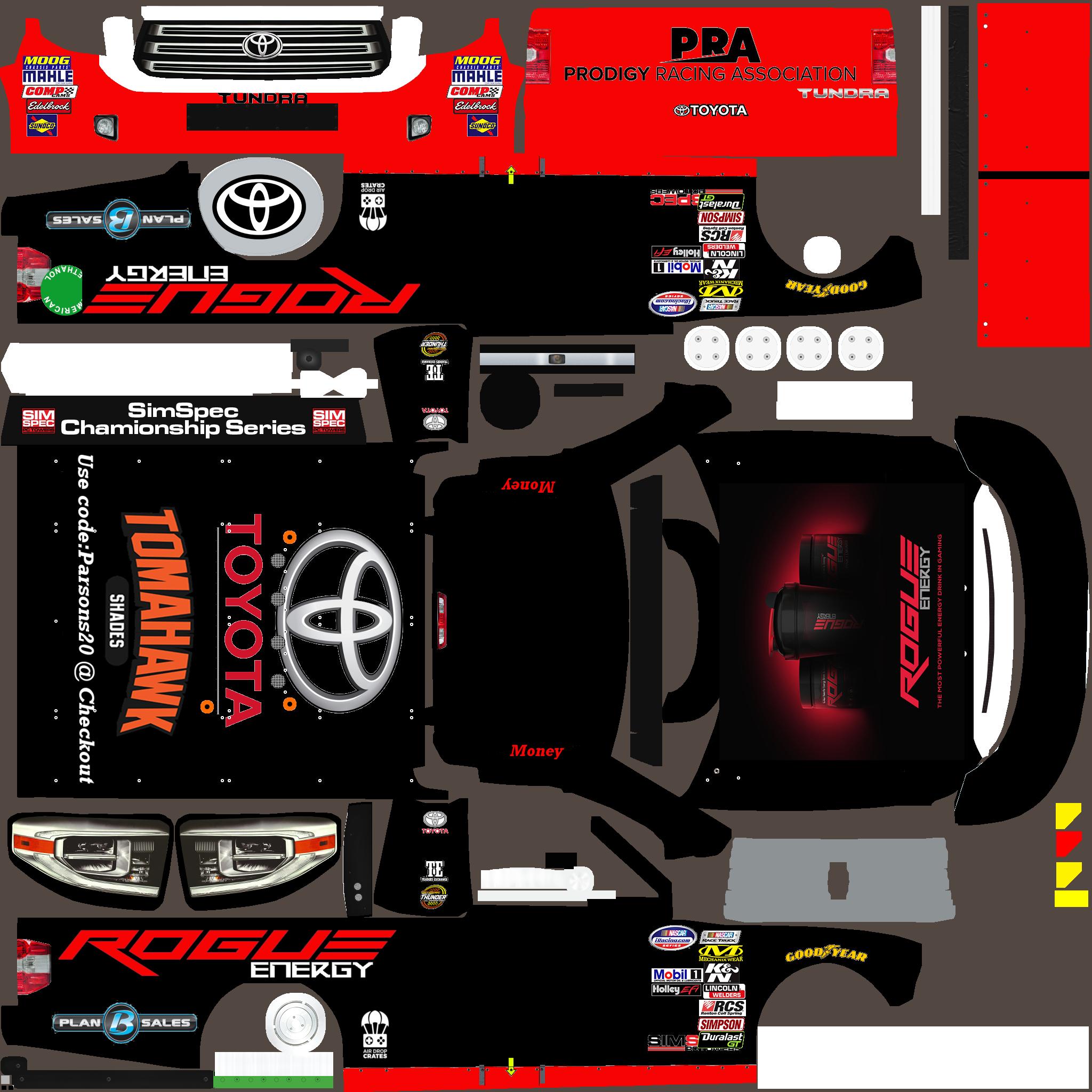 Rogue Energy PRA Truck by Matthew McLane - Trading Paints
