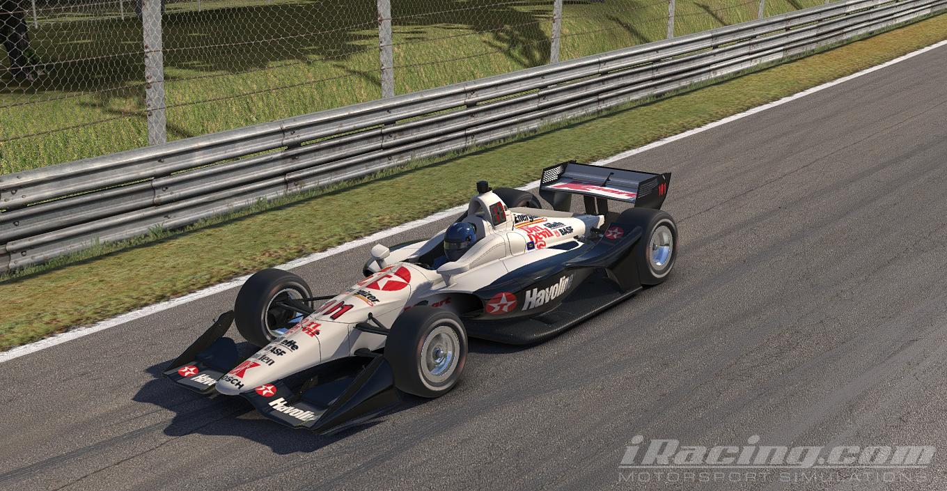 1993 Havoline Indycar Throwback by Sam Cooper-Bennett - Trading Paints