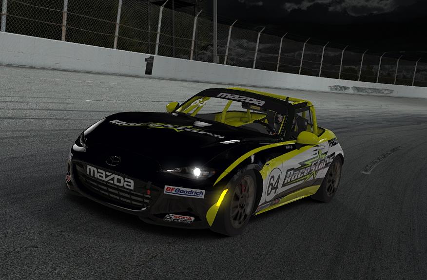RaceStars Mazda MX5 - YELLOW by Race Stars Four - Trading Paints