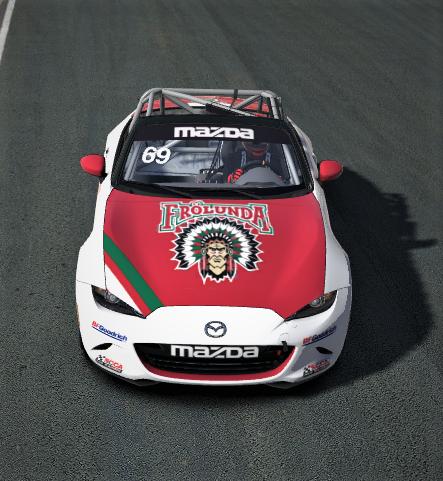Mazda MX5 2016 Frölunda Indians. by Kim Risberg - Trading Paints
