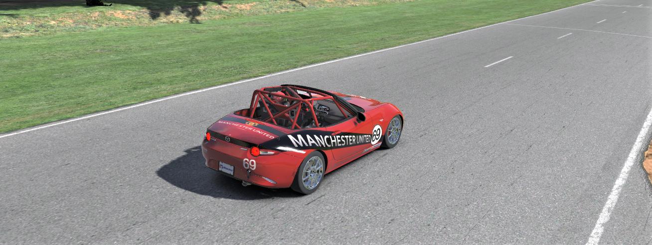 Mazda MX5 2016 Manchester United by Kim Risberg - Trading Paints