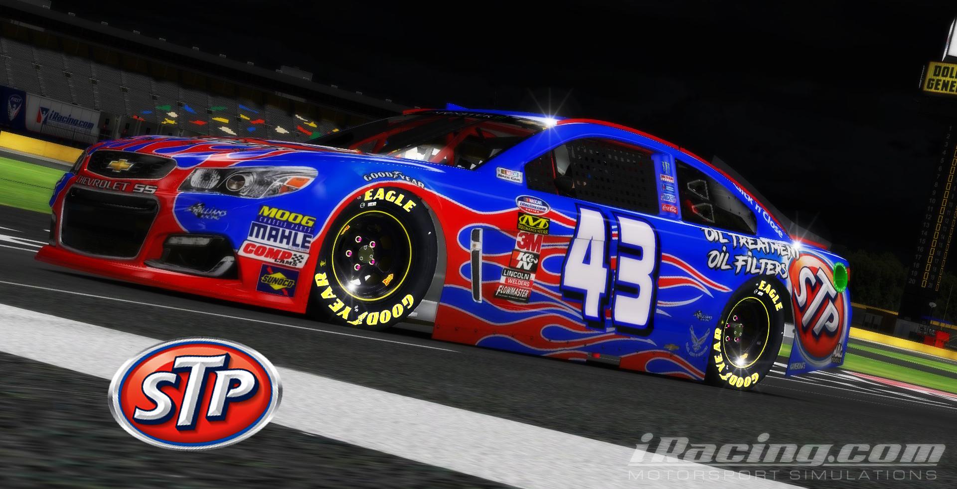 Fictional STP Flames by Trent Williams - Trading Paints
