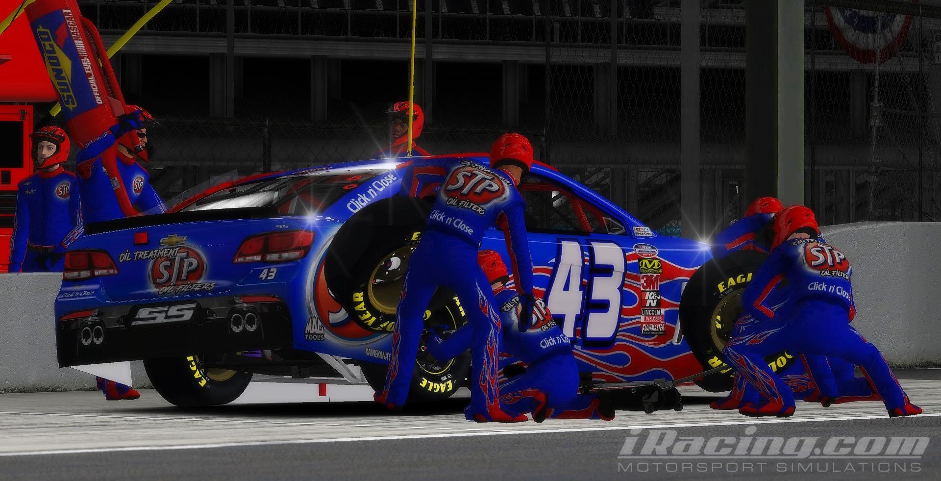 Fictional STP Flames by Trent Williams - Trading Paints
