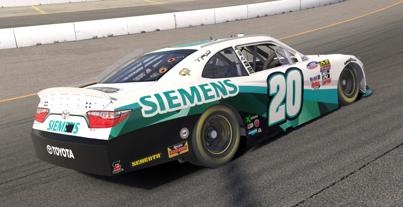 Siemens Xfinity Toyota by Spencer R. - Trading Paints