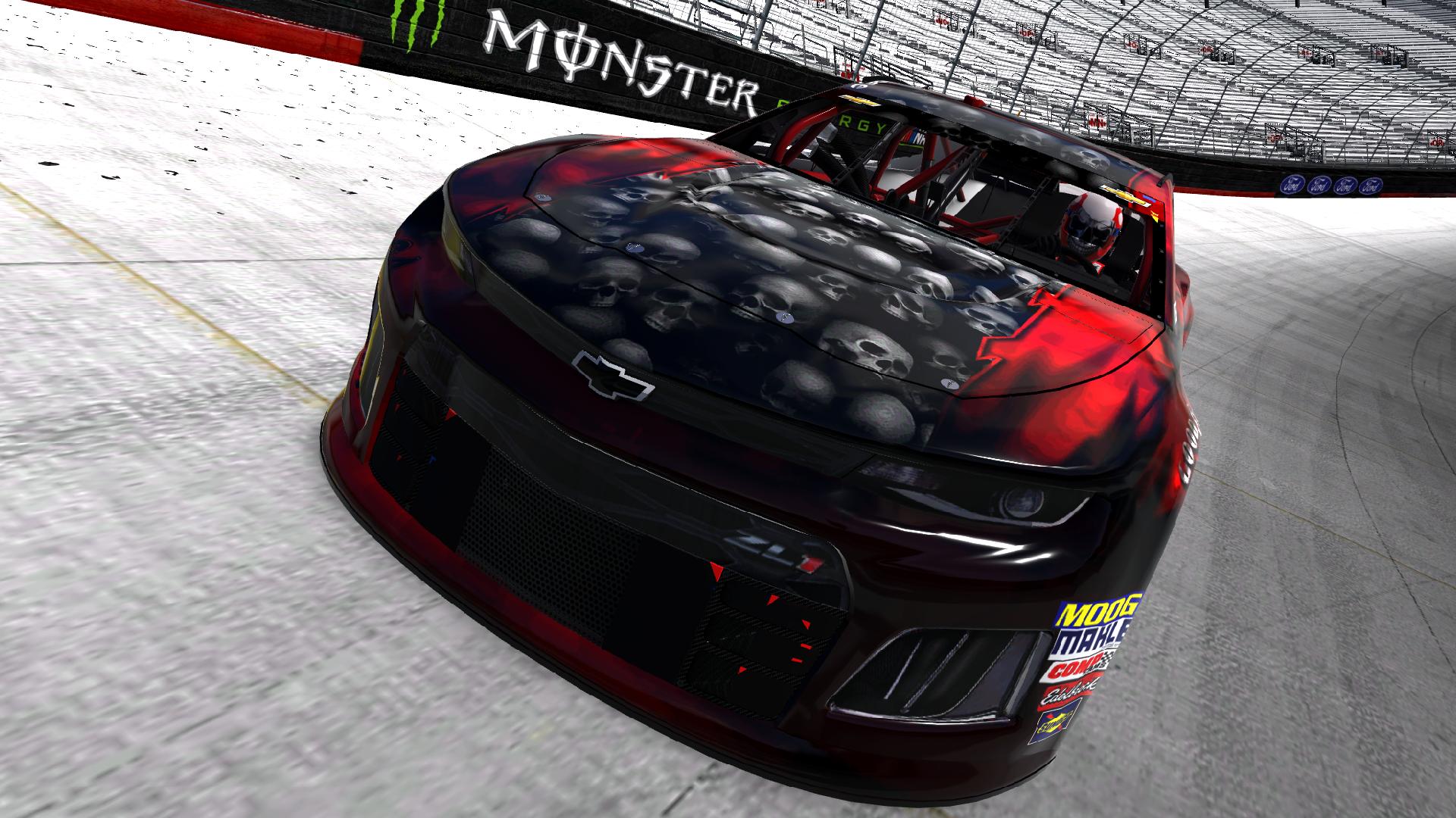 Chevrolet Camaro ZL1 RED SKULLS by Terry Silvers - Trading Paints