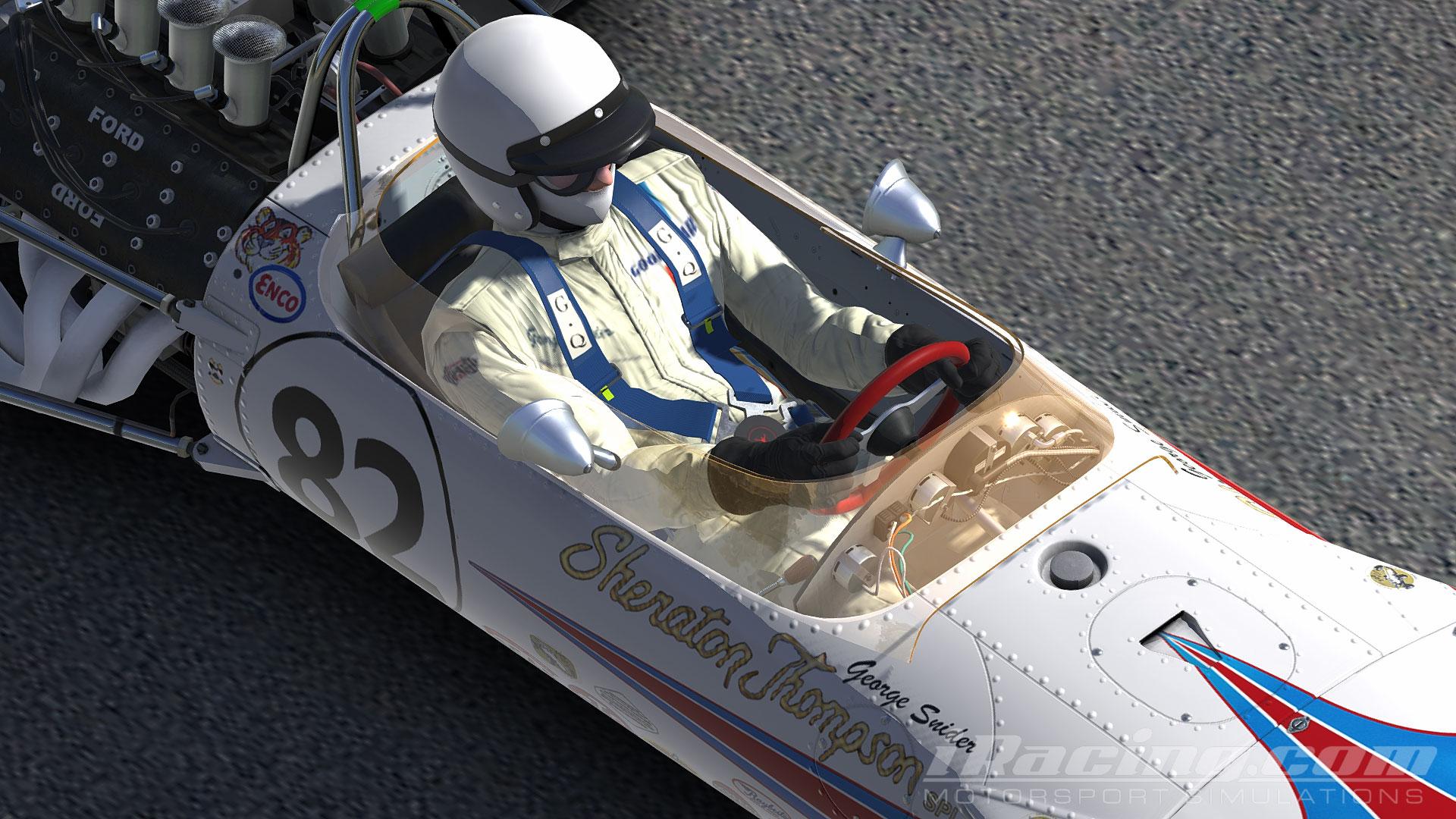 George Snider Overalls 1966 Indianapolis 500 by Simon J Shaw - Trading ...