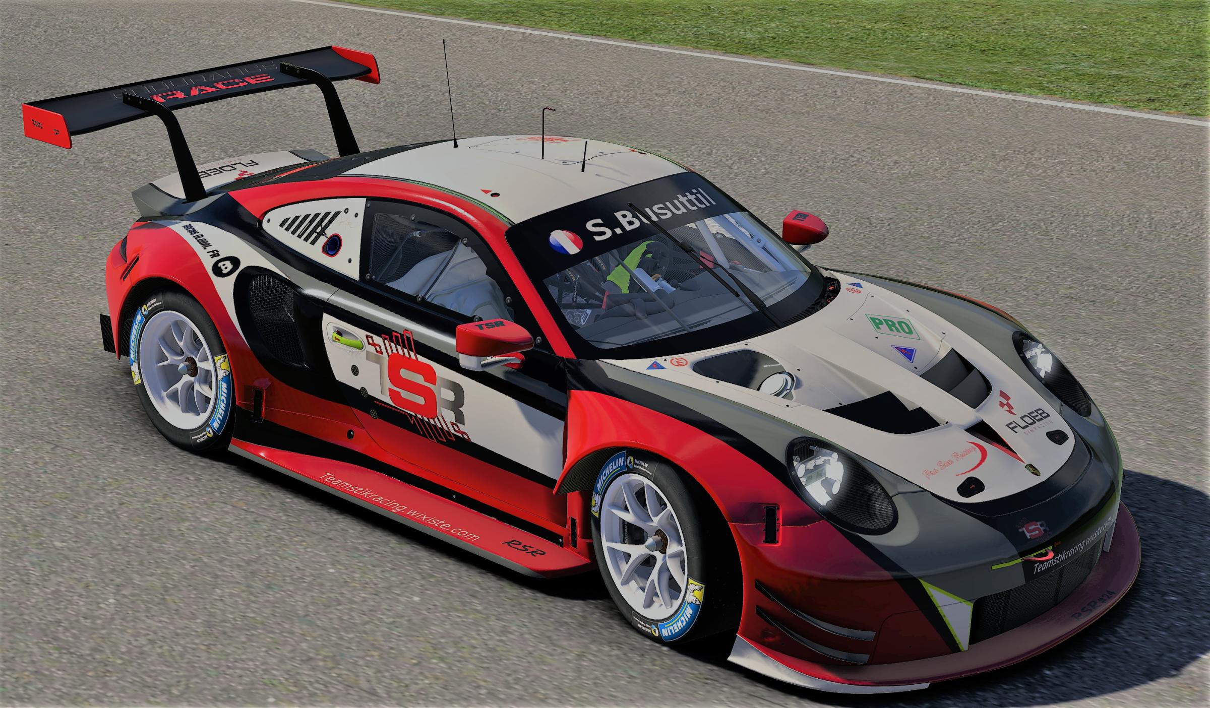 Porsche 911 RSR Team Stik Racing saison #4 by Steven Busuttil - Trading ...
