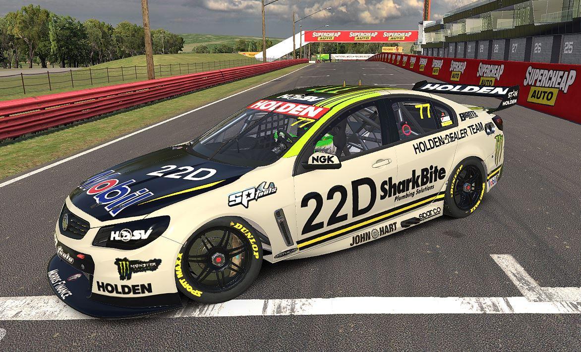 2016 HRT Retro Livery Concept by Alex J John - Trading Paints