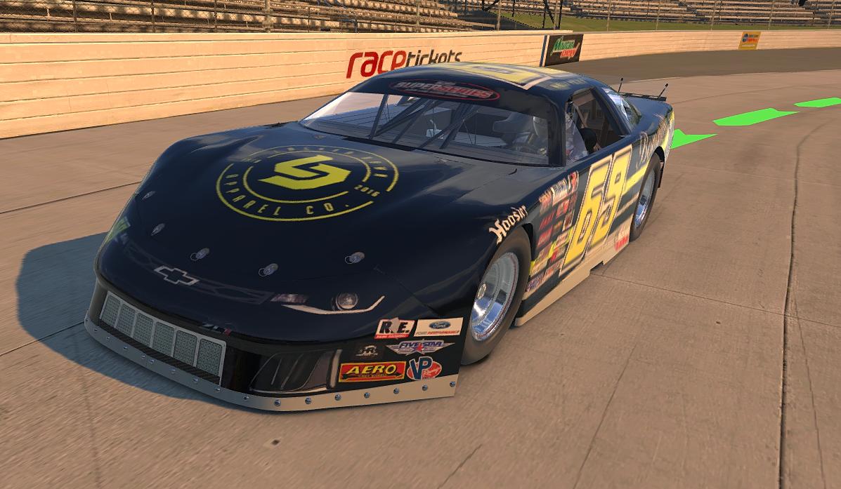 WALLY WILSON SUPER LATE MODEL by Zachery Sprung - Trading Paints