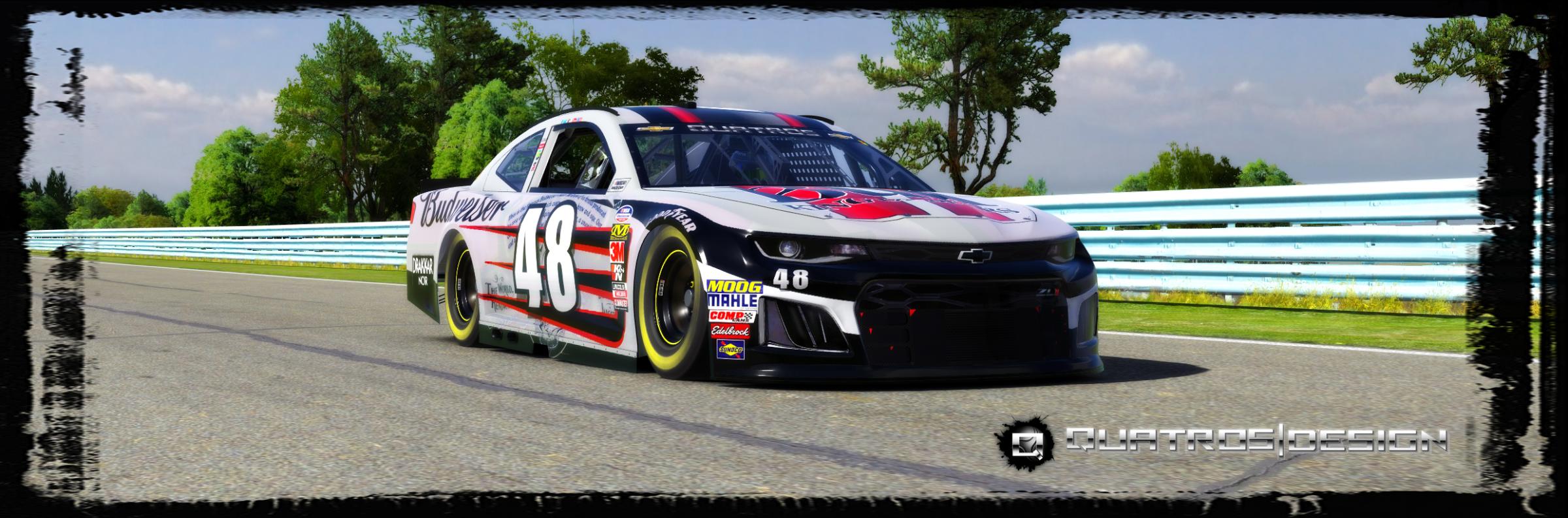 Budweiser Chevrolet Camaro ZL1 (Fictional/Prototype 2019) Custom Paint ...