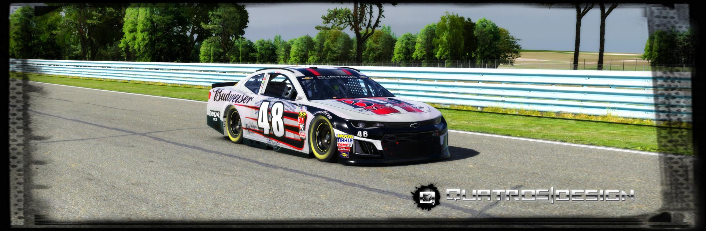 Budweiser Chevrolet Camaro ZL1 (Fictional/Prototype 2019) Custom Paint ...