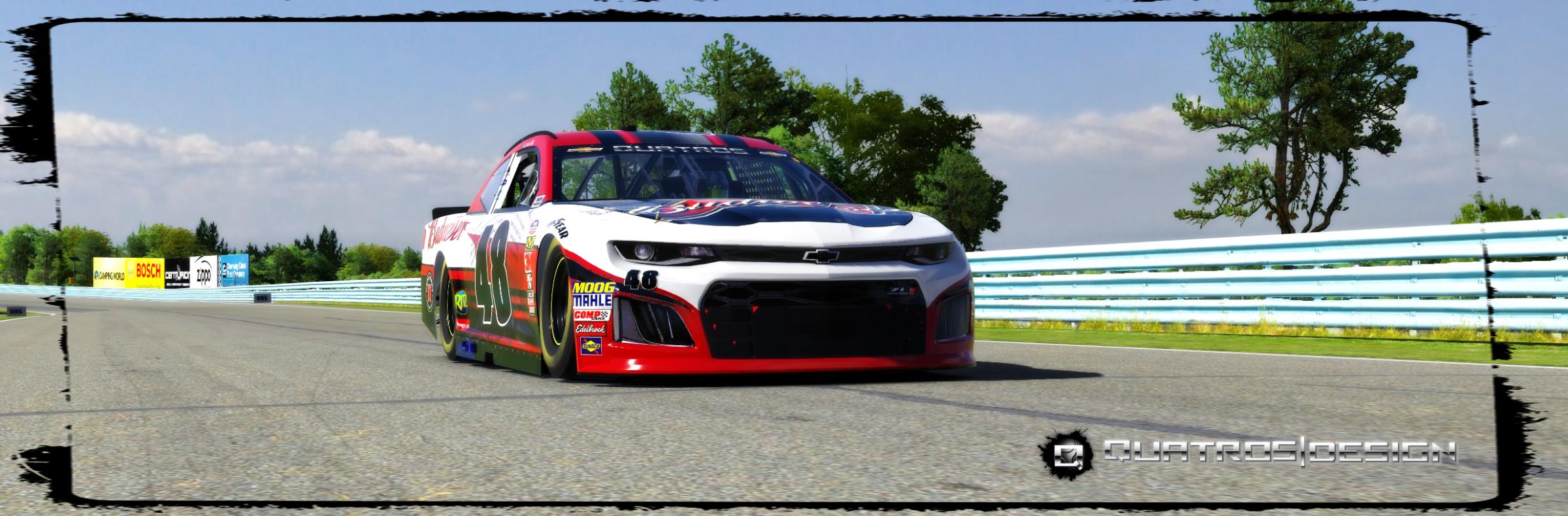 Budweiser Chevrolet Camaro ZL1 (Fictional/Prototype 2019) Custom Paint ...