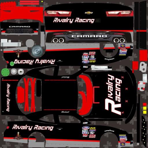 Rivalry Racing Xfinity Camaro by David Wiseheart - Trading Paints