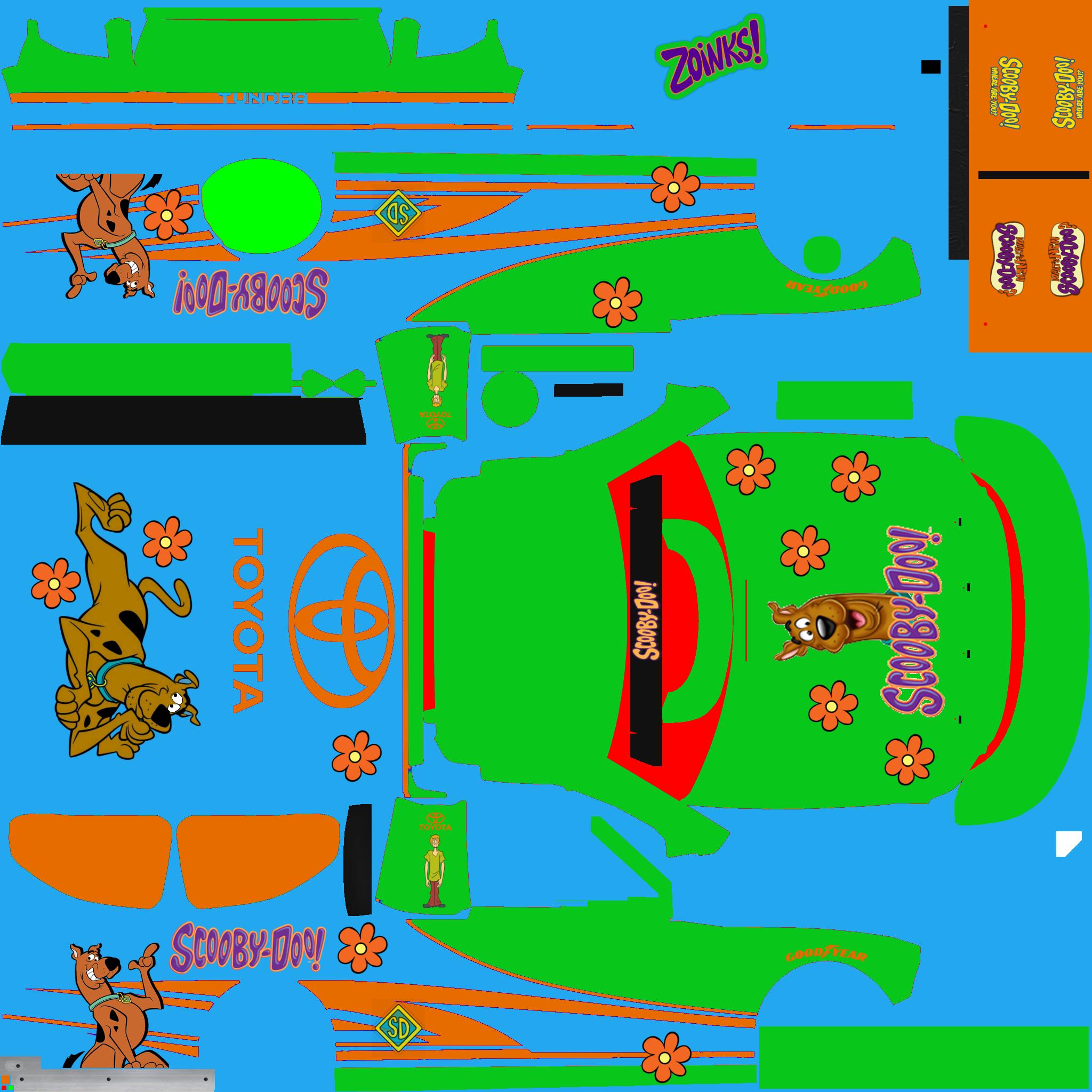 Scooby Doo Truck by Richard Shoffner - Trading Paints