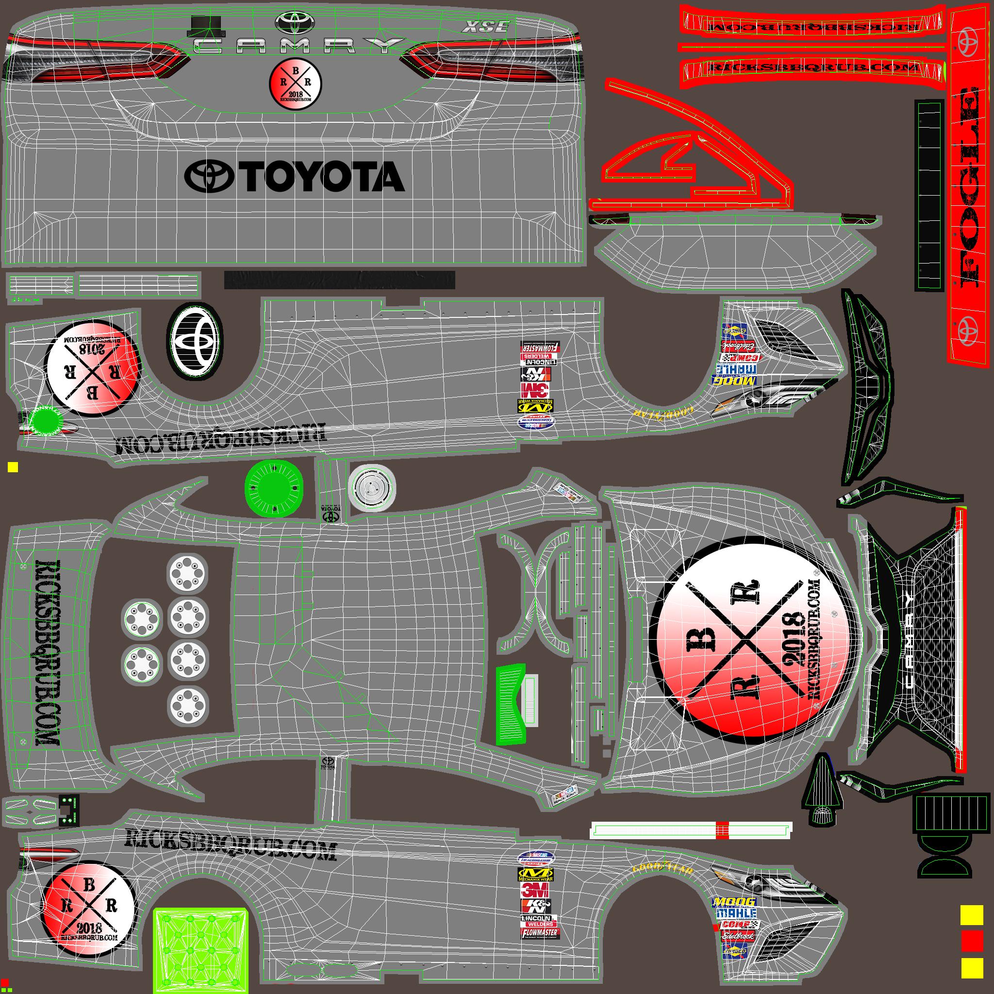 BBQRubCamry by Steven Fogle - Trading Paints