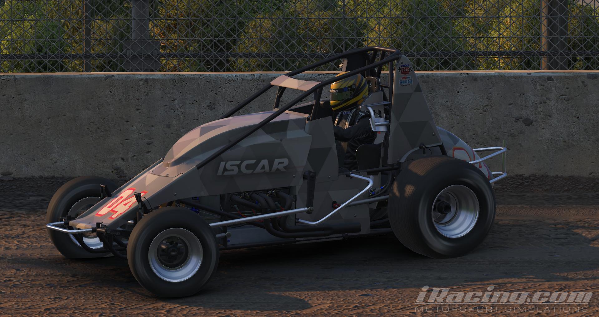 iSCAR Wingless Dirt Sprint Car by Ezeckiel Reyes - Trading Paints